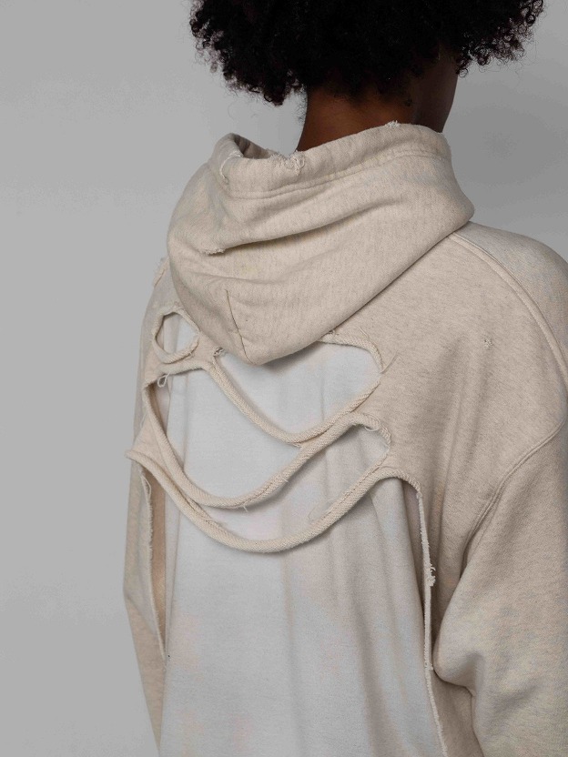 MIHARA YASUHIRO // TRIPLE LAYERED HOODIE – WUT